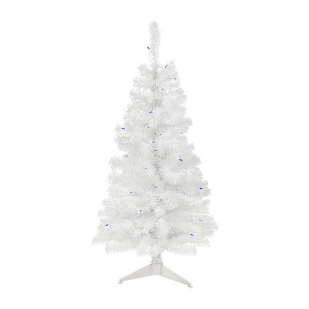 Click here for Northlight Slim White Artificial Blue Lights 4 Foo... prices