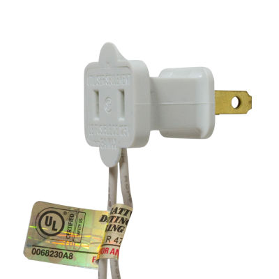 Northlight White Slim Artificial Multi Lights 4 Foot Pre-Lit Pine ...