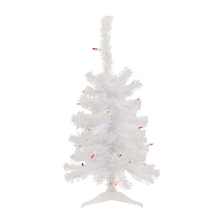Click here for Northlight Lighted Woodbury White Slim Artificial... prices
