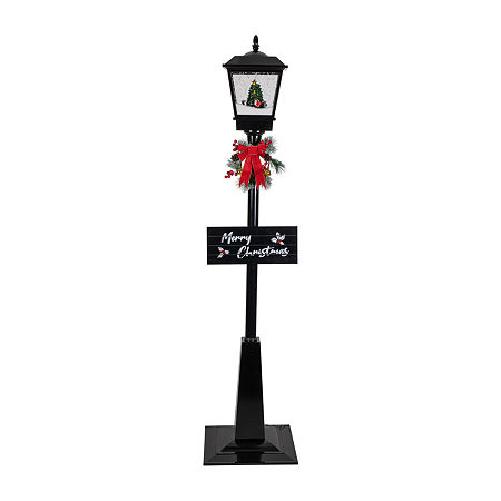 Click here for Northlight 70.75 In Musical Snowing Street Lamp Sa... prices