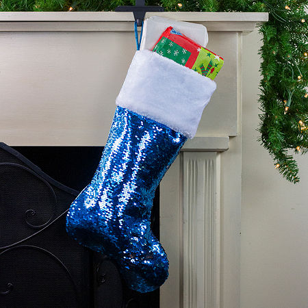 Click here for Northlight 22.75in Sky Blue And Silver Reversible... prices