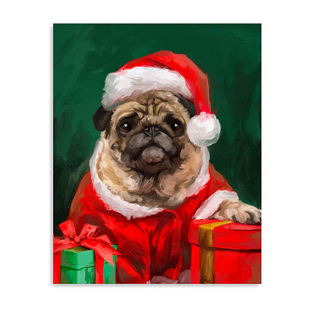 Click here for Lumaprints Christmas V Canvas Art  One Size  Red prices