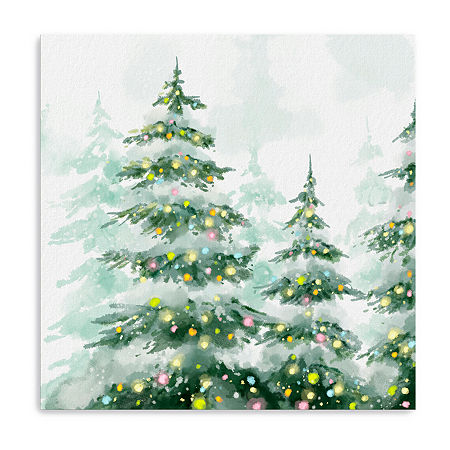 Click here for Lumaprints Christmas Vi-A Canvas Art  One Size  Gr... prices