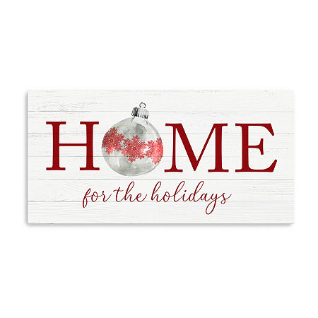 Click here for Lumaprints Home For The Holidays Canvas Art  One S... prices