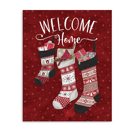 Click here for Lumaprints Hello Winter Xiii Canvas Art  One Size... prices