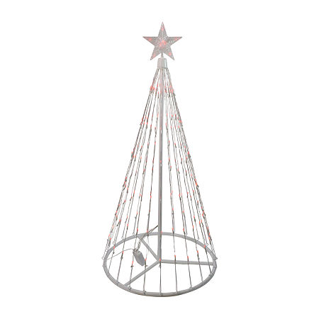 Click here for Northlight 4ft Red Led Lighted Tree Show Cone Chri... prices