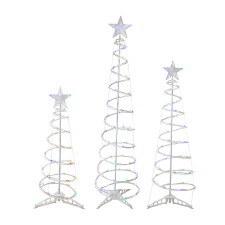 Click here for Northlight Set Of 3 Led Lighted Multi-Color Spiral... prices