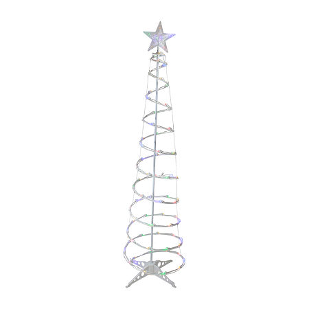 Click here for Northlight 6ft Led Lighted Spiral Cone Tree Multi... prices
