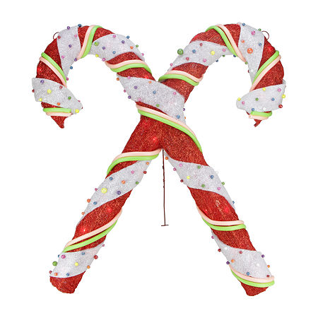 Click here for Northlight 26in Red And White Lighted Sisal Double... prices