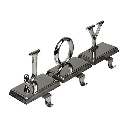 Click here for Northlight Shiny Silver Beveled Joy 5in 3-pc. Chri... prices