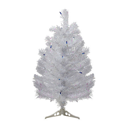 Click here for Northlight White Artificial Blue Lights 2 Foot Pre... prices