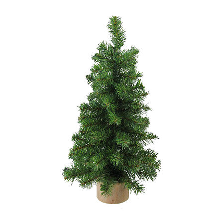 Click here for Northlight Slim Artificial With Wood Base Unlit 1... prices