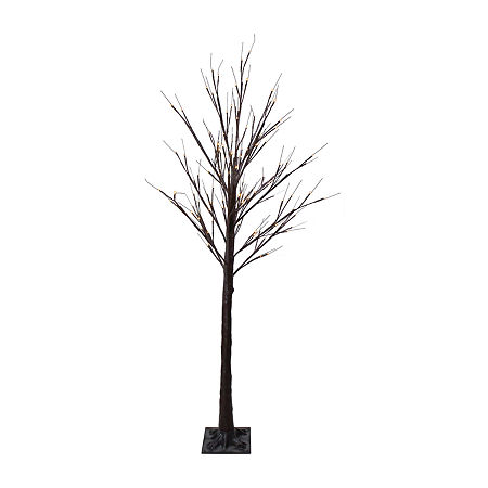 Click here for Northlight 6ft Lighted Birch Twig Tree Warm White... prices