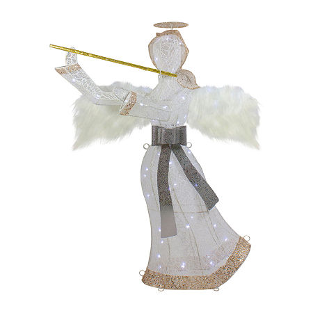 Click here for Northlight 36in Led Lighted Lace Angel With Flute... prices