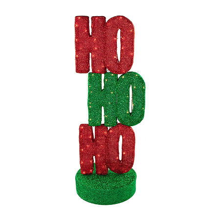Click here for Northlight 39 Lighted Red And Green Ho Ho Ho Sign... prices