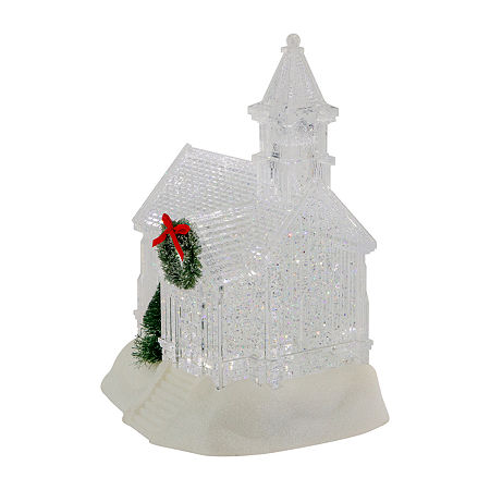 Click here for Northlight 9in Led Icy Crystal Glitter Christmas H... prices
