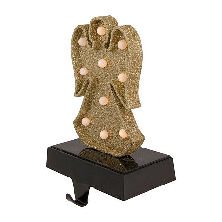 Click here for Northlight Gold Glittered Led Lighted Angel 7in Ch... prices