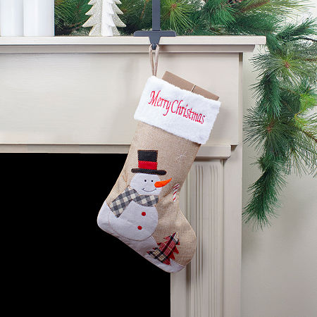 Click here for Northlight 19: Beige And Red Burlap Merry Snowman... prices
