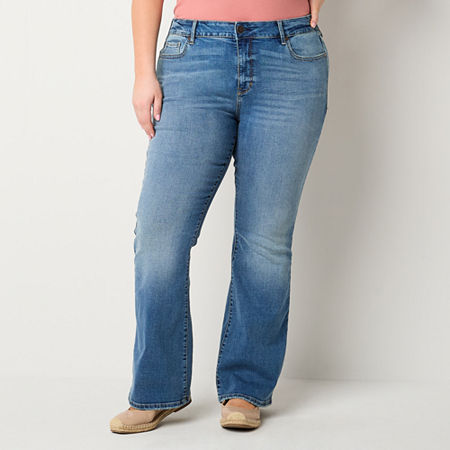 Click here for a.n.a Womens High Rise Flare Leg Jean  26w Short... prices
