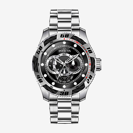 Click here for Invicta Speedway GMT Stainless Steel Black Dial Qu... prices