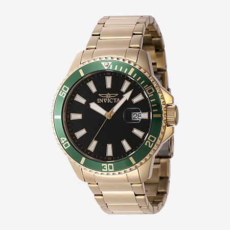 Click here for Invicta Mens Gold Tone Stainless Steel Bracelet Wa... prices