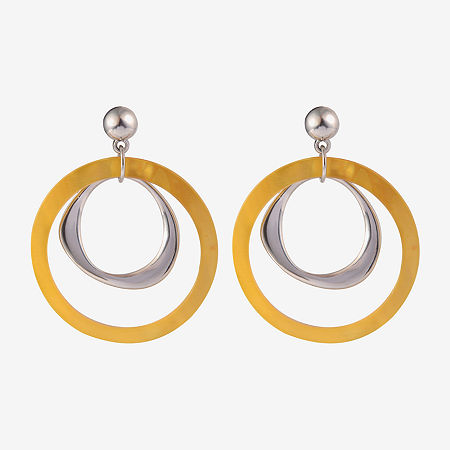 Click here for Mixit Womens Drop Earrings  One Size  Yellow prices