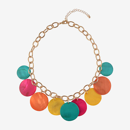 Click here for Mixit Womens 16 Inch Link Necklace  One Size  Mult... prices