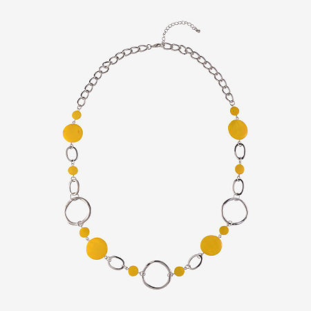 Click here for Mixit Womens 32 Inch Link Necklace  One Size  Yell... prices