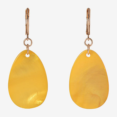 Click here for Mixit Womens Drop Earrings  One Size  Yellow prices
