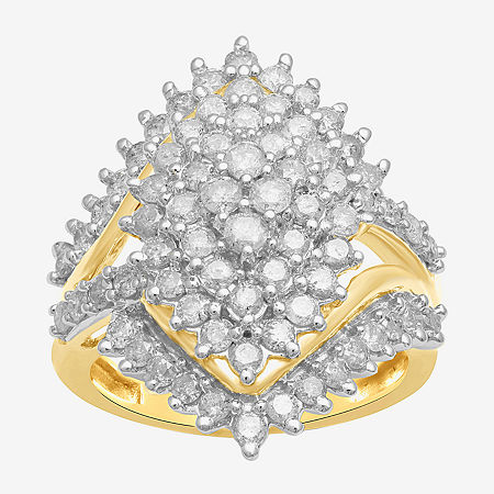 Click here for Womens 2 CT. T.W. Lab Grown White Diamond 10K Gold... prices