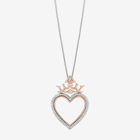 Click here for Enchanted Disney Fine Jewelry Womens 1/8 CT. T.W.... prices