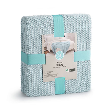Click here for Martha Stewart Knit Lightweight Throw  One Size  B... prices