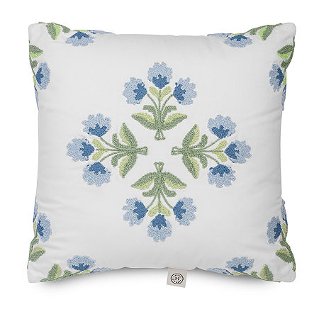 Click here for Martha Stewart Davie Square Throw Pillow  One Size... prices