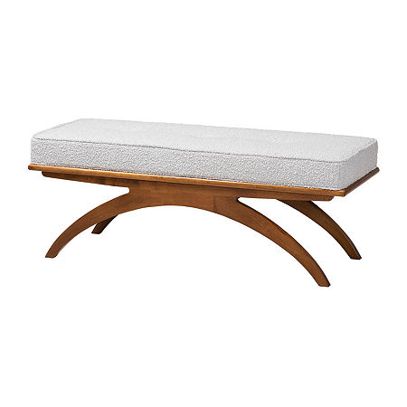 Click here for Orella Wood Bench  One Size  Gray prices