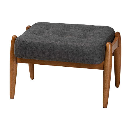 Click here for Jeanine Wooden Footstool  One Size  Gray prices