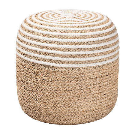 Click here for Nequiel Ottoman Footstool  One Size  White prices