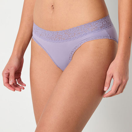Click here for Ambrielle Everyday Cheeky With Lace Trim Panty  La... prices