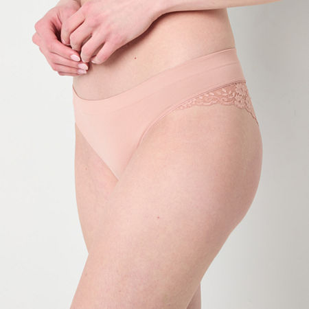 Click here for Ambrielle Seamless Lace Cheeky Panty 14p050  Small... prices