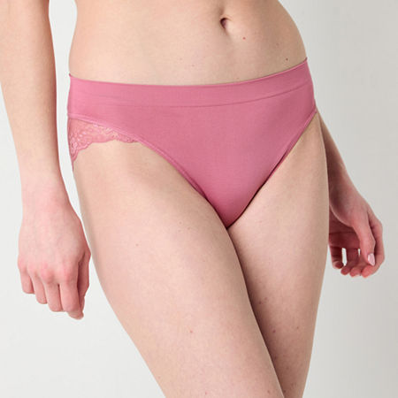 Click here for Ambrielle Seamless Lace High Cut Panty 12p050  Lar... prices