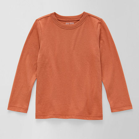 Click here for Okie Dokie Toddler & Little Boys Crew Neck Long Sl... prices