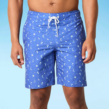 Click here for St. Johns Bay E-Board Mens Floral Swim Shorts  Sma... prices
