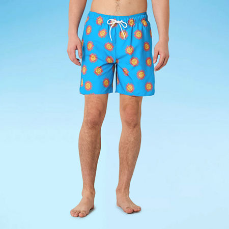 Click here for Arizona Mens Striped Swim Trunks  Xx-large  Blue prices