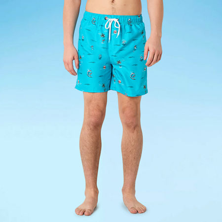 Click here for Burnside Mens Swim Trunks  X-large  Blue prices