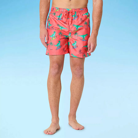 Click here for Burnside Mens Animal Swim Trunks  Large  Orange prices
