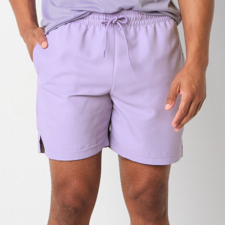 Click here for Xersion Mens 7 Workout Shorts  Medium  Purple prices