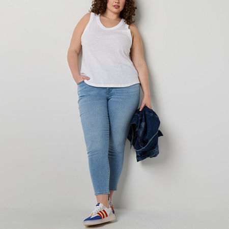 Click here for a.n.a Womens Plus U Neck Sleeveless Tank Top  4x... prices