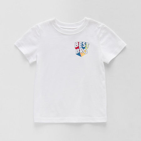 Click here for Okie Dokie Toddler & Little Boys Crew Neck Short S... prices