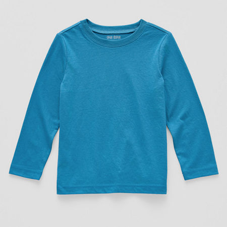 Click here for Okie Dokie Toddler & Little Boys Crew Neck Long Sl... prices