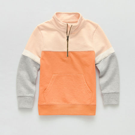 Click here for Okie Dokie Toddler & Little Boys High Neck Long Sl... prices