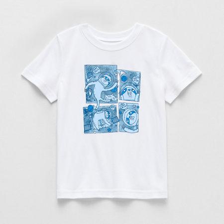 Click here for Okie Dokie Toddler & Little Boys Crew Neck Short S... prices